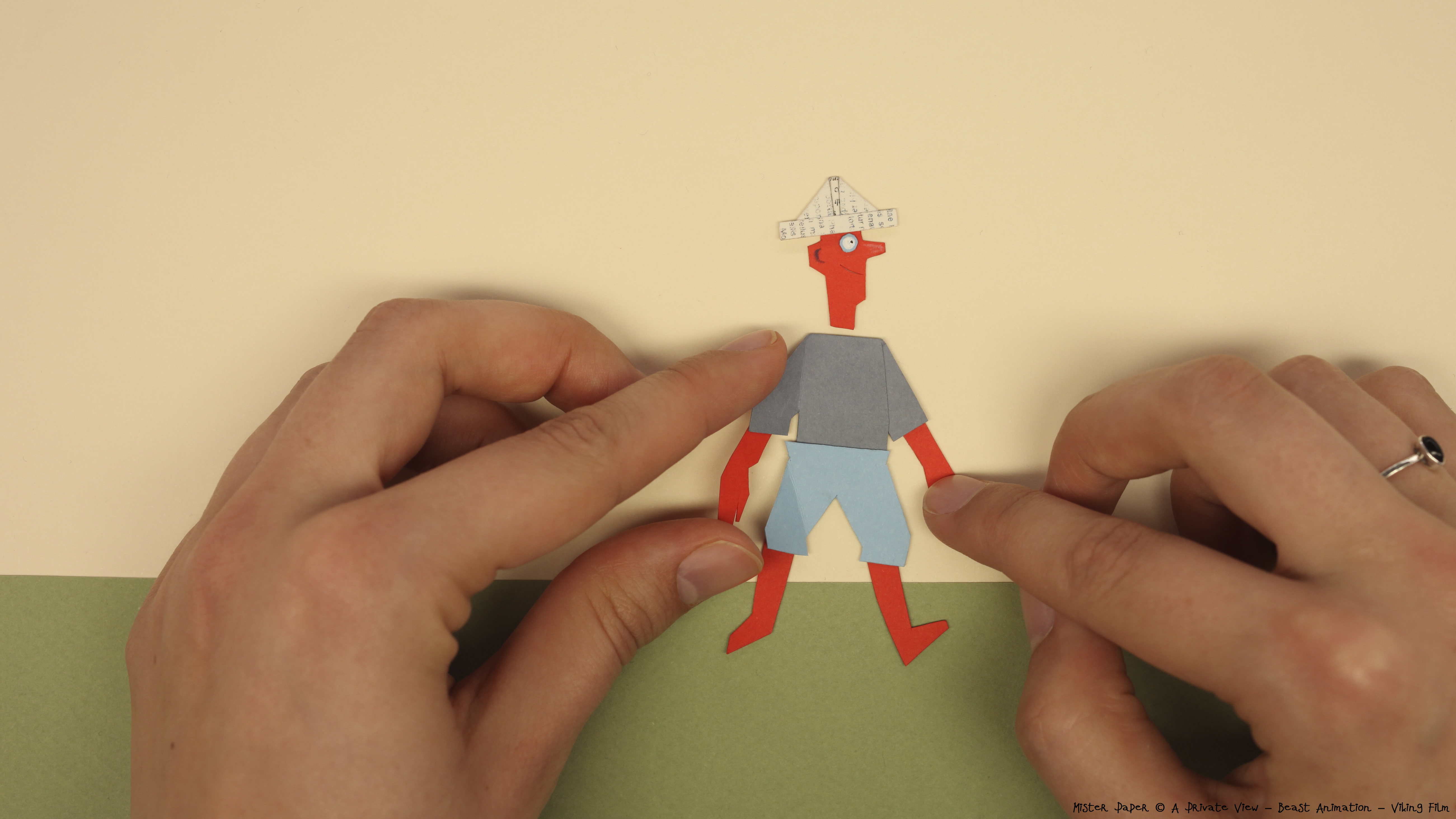 Mr Paper by Beast Animation - Dragonframe